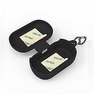 METEQI Silicone Protective Cover Case Compatible with Bose QuietComfort Earbuds (Dark Black)