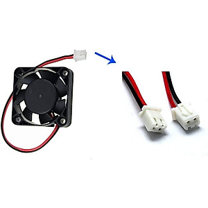 40 x 40 x 10mm 4010 DC 12V 0.1A Brushless Cooling Fan for 3D Printer Low Voltage 2pin AV-F4010MB UL CE
