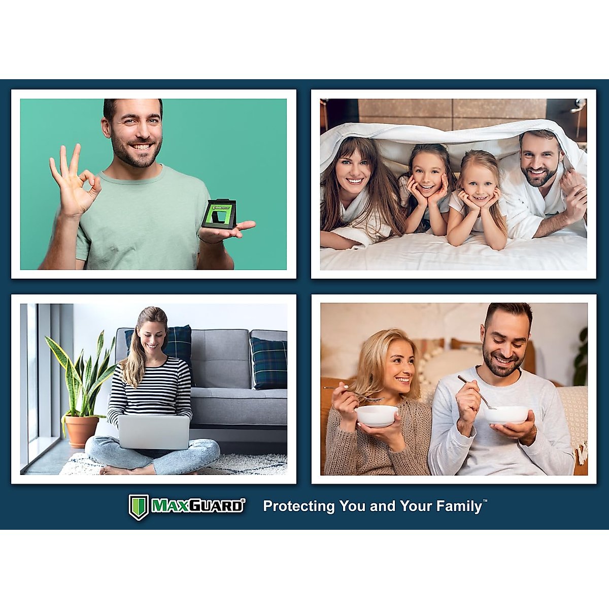 MaxGuard Bed Bug Traps (24 Traps) Non-Toxic Bed Bug Detection Traps. Detects, Traps, and Kills Bed Bugs and Crawling Insects Such as Spiders, Crickets, Cockroaches and Ants