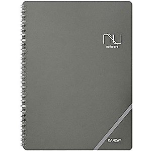 Nu Board A4 Size (8.8 x 11.9 inch) USA Edition NAA4N4US08 Whiteboard Notebook - Dry Erase Notebook - Environmentally Reusable Notebook - Dry erase marker is not attached.
