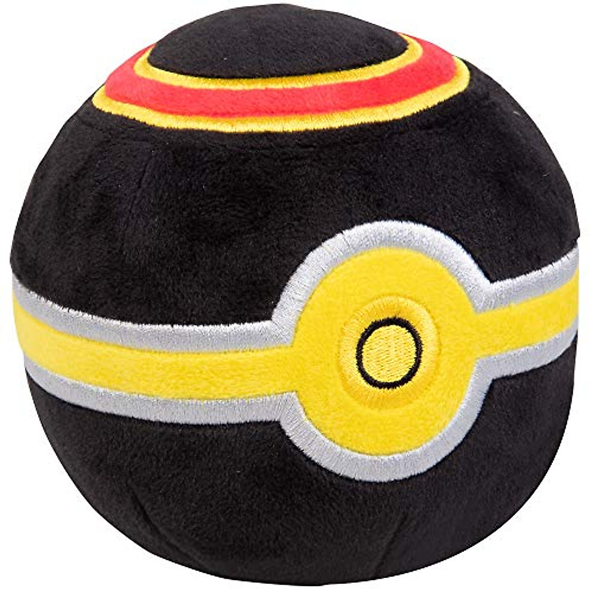 Pokemon Pokéball Plush 5-Pack - Includes Poke, Master, Ultra, Quick, Luxury Ball - Soft Stuffed Poke Balls with Weighted Bottom - 4" Each - Gift for Kids, Ages 2+