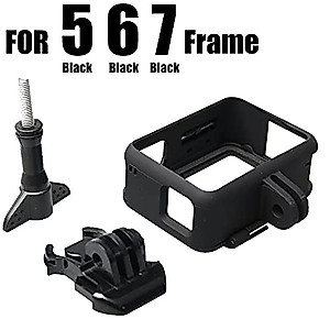 Gopro Hero Mount The Frame Go Pro Hero Housing (hero7black/hero6 Black/hero5 Black/hero7 Silver/hero7 White/Hero(2018)) Go Pro Microphone Case Gopro Hero Case Mount Gopro Hero Case mounting