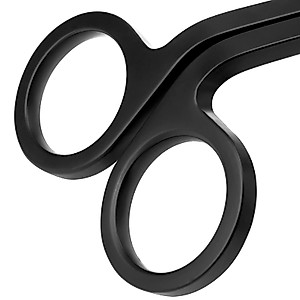 UMOKOON Sturdy Candle Wick Trimmer - Premium Stainless Steel Wick Cutter for Candles - Polished Candle Scissors (Matte Black)