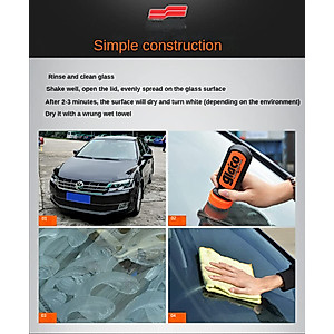 VIGOH Windshield Glass Water Rain Repellent Rainproof agent coating agent glass water