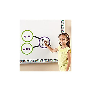 Learning Resources Giant Magnetic Number Bonds, Math Teacher aids, Whiteboard accessories, 55 Pieces, Grades K+
