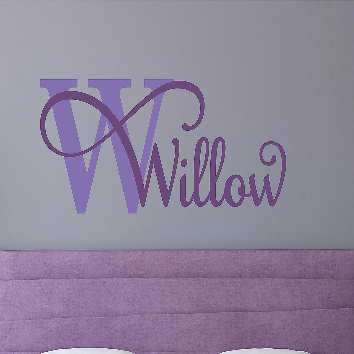Name Wall Decal Sticker Custom Name Wall Decal Girls Room Boys Room - Personalized Name Wall Decal Nursery Decal - Baby Monogram Vinyl Wall Art