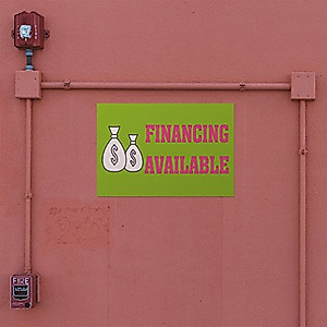 Decal Stickers Multiple Sizes Financing Available Advertising Printing B Industrial Vinyl Safety Sign Label Business 12x8Inches