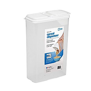 Buddeez Storage Container Cereal Dispenser, White