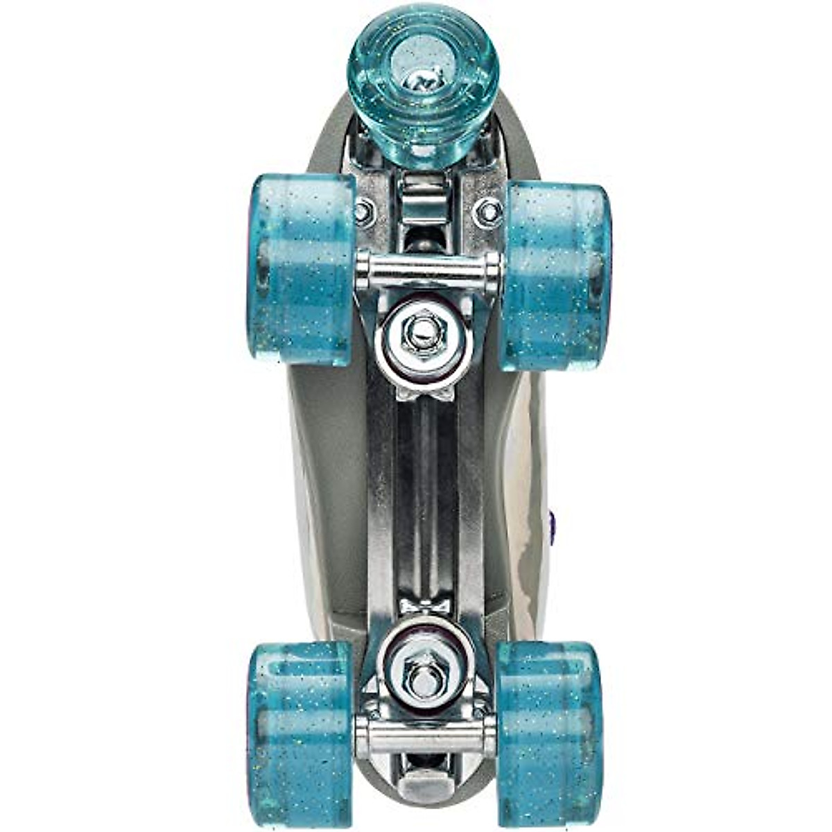 Impala Rollerskates Girl's Impala Quad Skate (Big Kid/Adult) Holographic 10 (US Men's 8, Women's 10) M