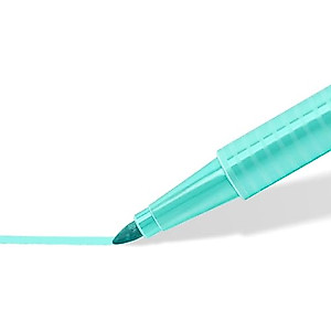 STAEDTLER 362 CSB10 Triplus Textsurfer Highlighter, 1-4mm Line Width - Assorted Pastel Colours (Pack of 10)