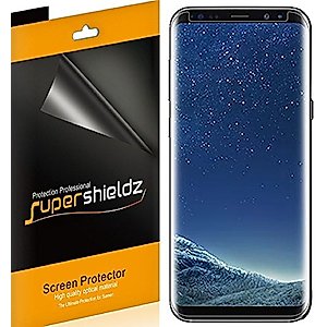 Supershieldz (2 Pack) Designed for Samsung (Galaxy S8 Plus) Screen Protector, (Case Friendly) 0.23mm High Definition Clear Shield