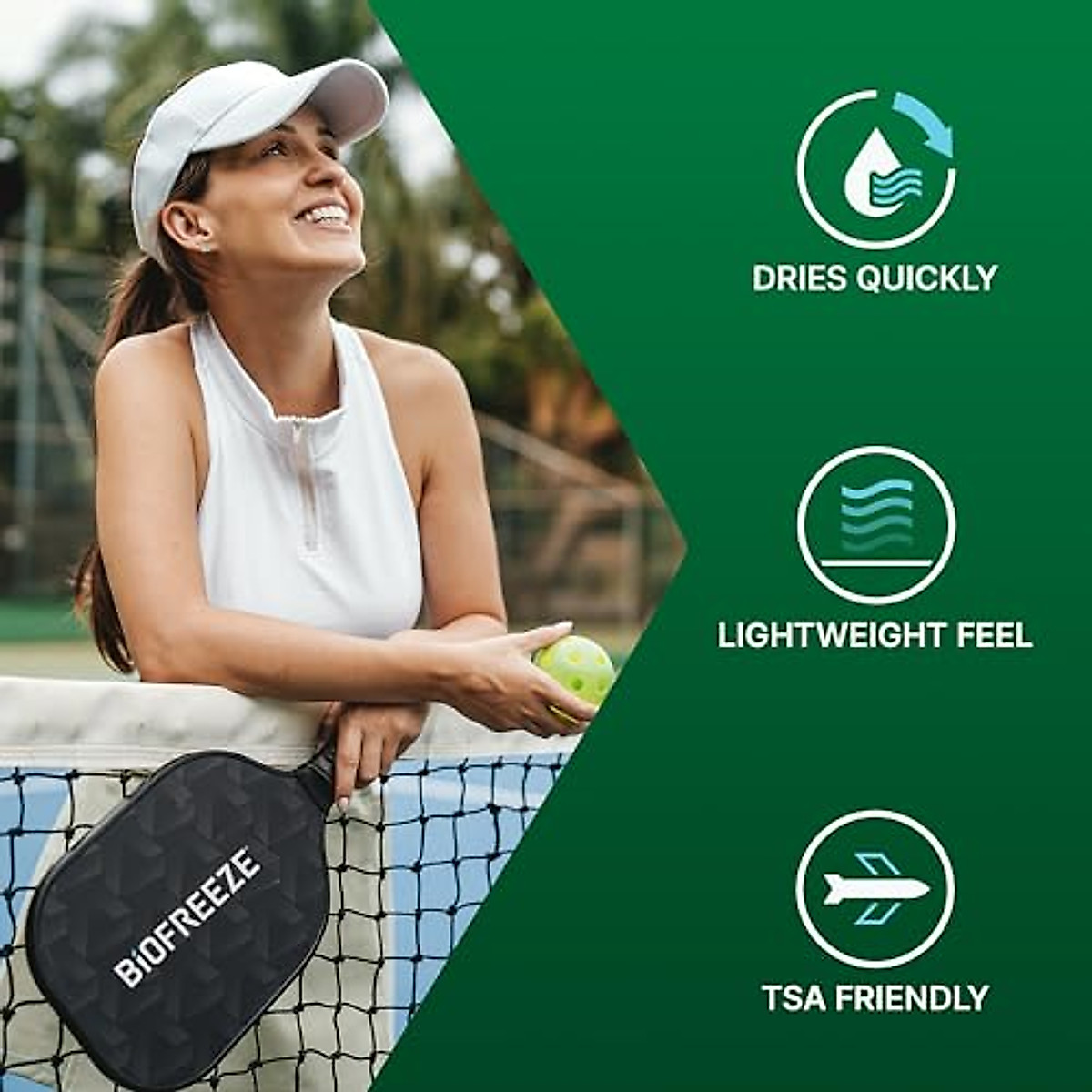 Biofreeze Menthol Pain Relieving Foam 3 FL OZ For Pain Relief Of Sore Muscles, Arthritis, Simple Backaches, And Joint Pain. Fast Drying, Lightweight, Powerful Topical Pain Reliever (Package May Vary)