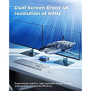 KAMRUI AK1PLUS Mini PC 16GB RAM, Intel 12th Alder Lake N95(up to 3.4 GHz) Mini Computer, Compact Small Desktop Computers Tower Support 4K UHD/HDMI 2.0/LAN/Dual-Band WiFi for Office Home Server