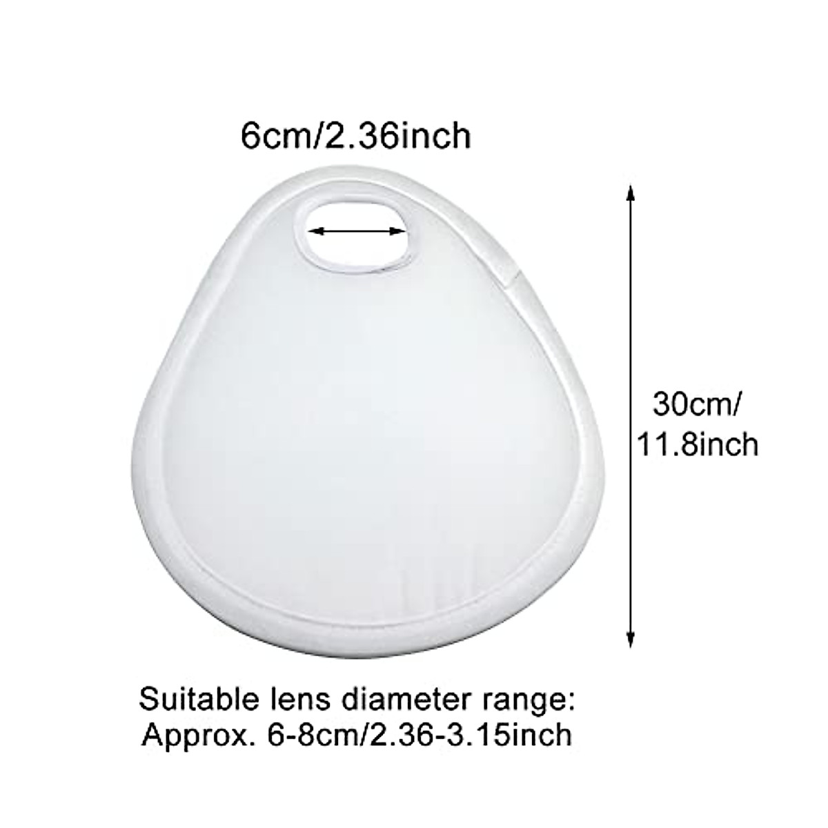 Camera Flash Diffuser,Eliminate Harsh Light and Shadow,Foldable with Storage Bag Easy Install Flash Diffuser Camera Accessories