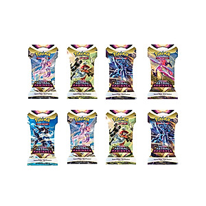 Pokemon Sword and Shield Astral Radiance Boosters - 8 Sleeved Packs!