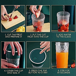 ESSISH USB Electric Safety Juicer Cup Juicing Mixing Ice Blenders Mixer Waterproof Portable Rechargeable Mixer