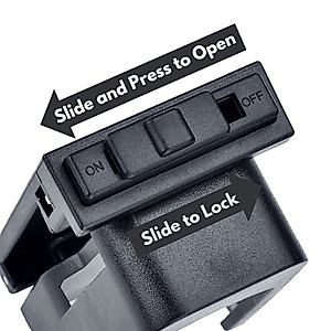 Healvaluefit Heavy Duty Sheath for LEATHERMAN Surge, EDC Belt Holster for Surge, Surge Case with Adjustable and Low-Profile Clip, Accessories for LEATHERMAN Surge