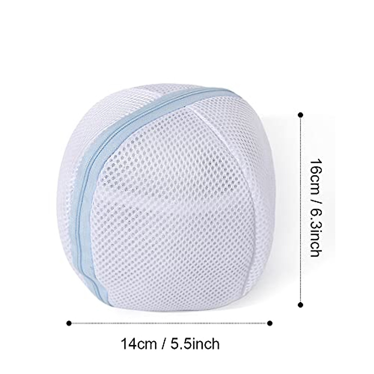 Bra Wash Bags, iDeep 3Pcs Thicken Mesh Lingerie Bra Washing Bag with Zipper for Washing Machine,Bra Laundry Bag for Bras Lingerie, Laundry,Stocking,Underwear and Delicates