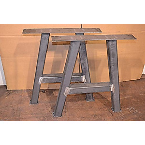 Metal Table Legs, A-Frame Style - Any Size and Color