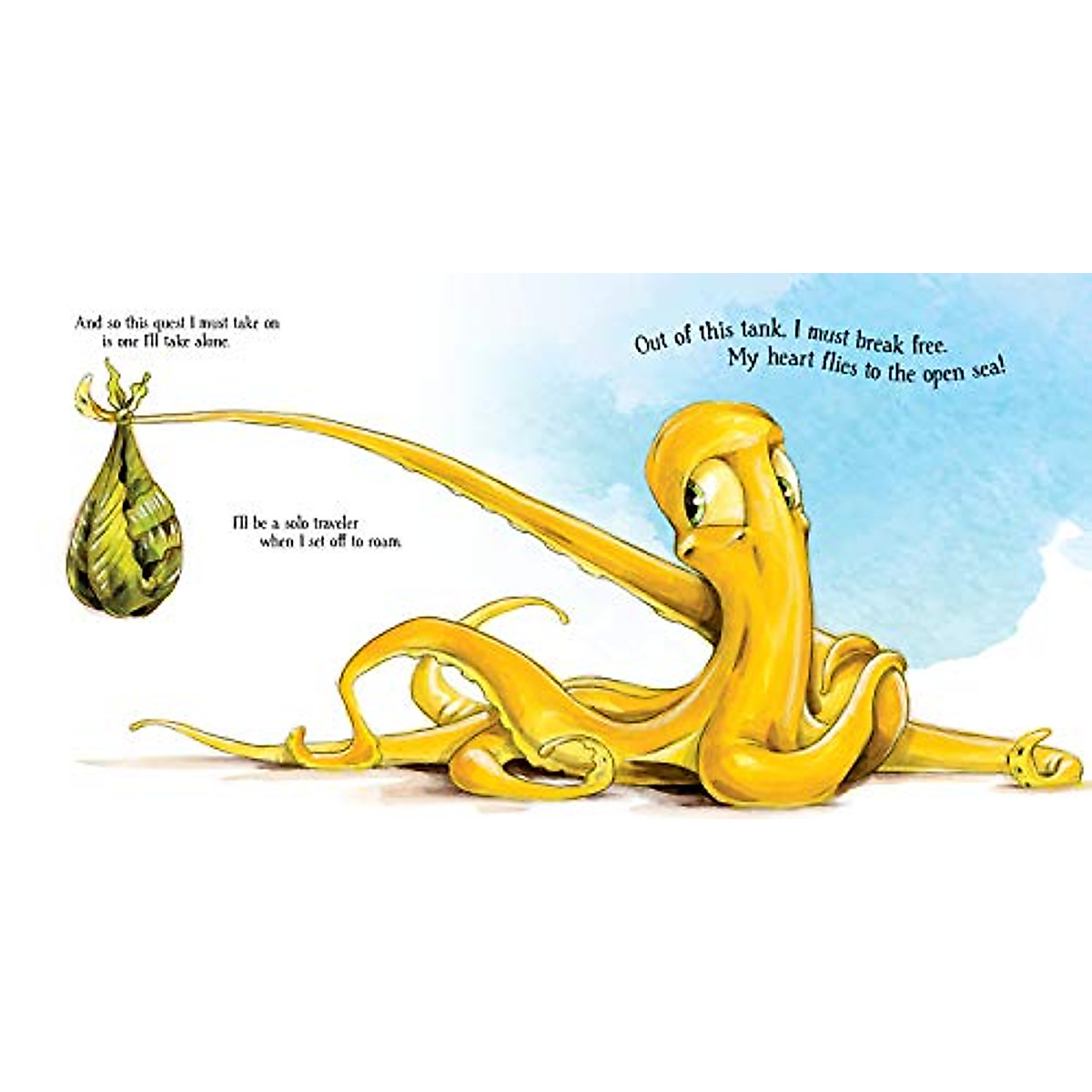 Inky the Octopus: The Official Story of One Brave Octopus' Daring Escape (Includes Marine Biology Facts for Fun Early Learning!)