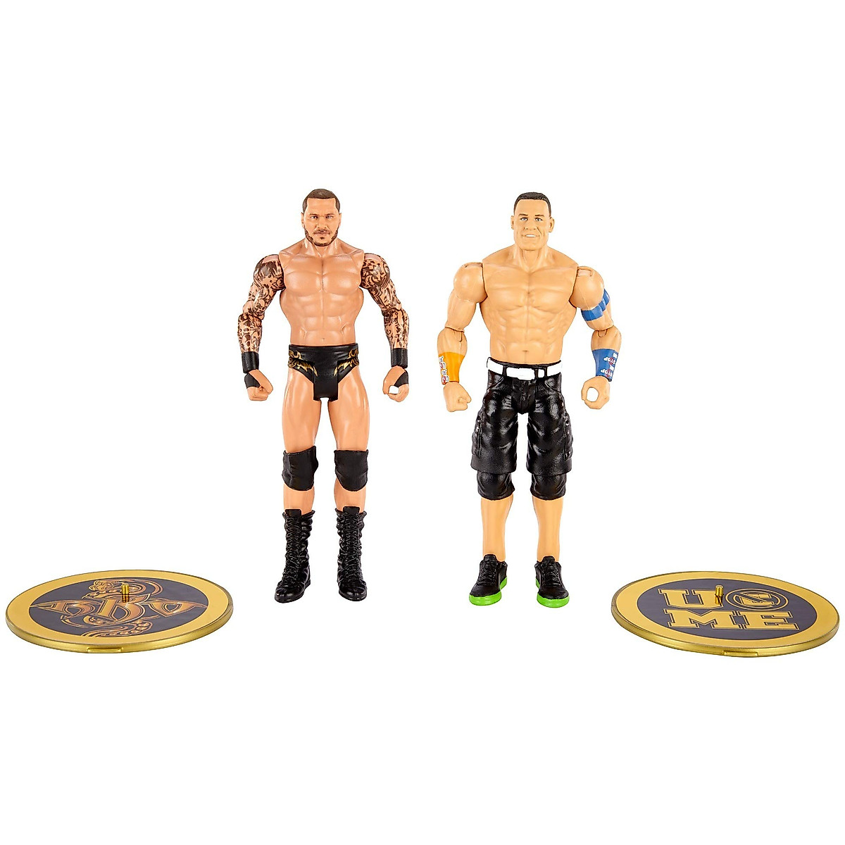 ​WWE John Cena vs Randy Orton Championship Showdown 2 Pack 6 in Action Figures Friday Night Smackdown Battle Pack for Ages 6 Years Old and Up​