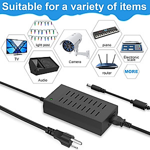 Shentian 100-240V Main to 12V Charger Socket,AC/DC Converter,Power Adapter (12V/15A)