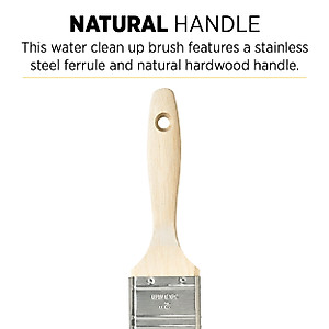 Minwax 427320008 Polycrylic Wood Stain Brush, 2”, White