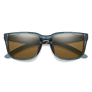 SMITH Headliner Lifestyle Sunglasses - Crystal Stone Green | Chromapop Polarized Brown