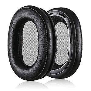 MDR-1A Earpads Replacement Ear Pad Cushion Cover Ear Cups Repair Parts Compatible with Sony MDR-1A, MDR-1ADAC Headphones (Black)