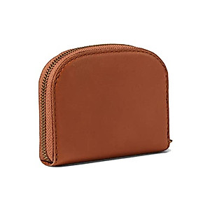 Madewell The Zip Wallet in Leather Burnished Caramel One Size