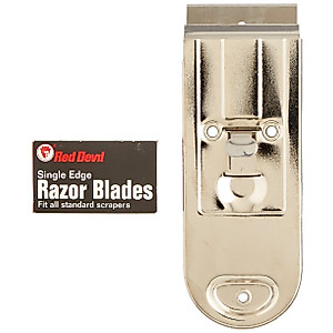 Red Devil 3222 5 Single Razor Blade Scraper