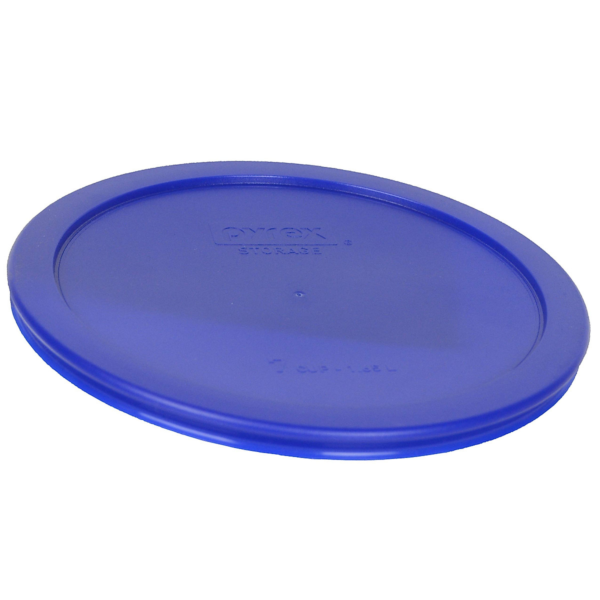 Pyrex 7402-PC Cadet Blue Round Storage Replacement Lid Cover fits 6 & 7 Cup