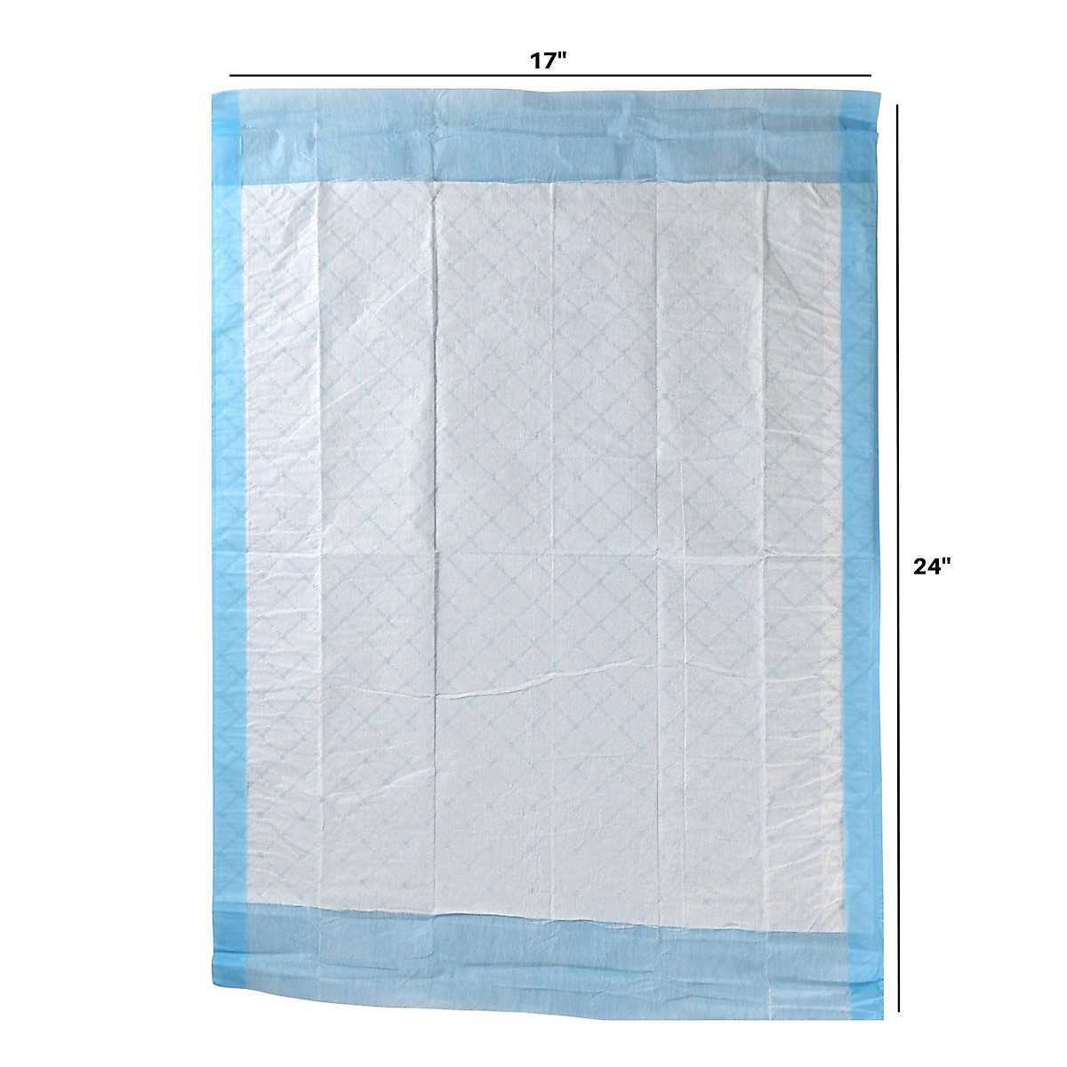 Disposable Changing / Under Pads [Pack of 25] Disposable Soft Absorbent Waterproof 17''x24'' Incontinence Underpad Protector Liners for Beds, Chairs, Diaper Changing – for Adults and Baby Protection