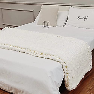 Chunky Yarn for Arm Knitting Blanket Dark Green Chunky Chenille Yarn