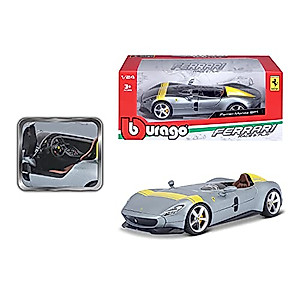 Bburago 1:24 R&P Ferrari Monza SP-1 - Grey