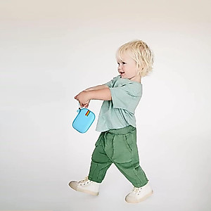 Leayjeen Camera Case Compatible with SUZIYO,ASIUR,Aeurnphe Kids Camera Digital Video Camcorder Dual Lens,Best Birthday Toys Gifts(Case Only)(Blue)