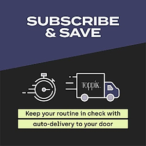 Toppik Hair Building Fibers, Dark Brown, 27.5g, Fill In Fine or Thinning Hair, Instantly Thicker, Fuller Looking Hair, 9 Shades for Men and Women , 0.97 Oz (Pack of 1)