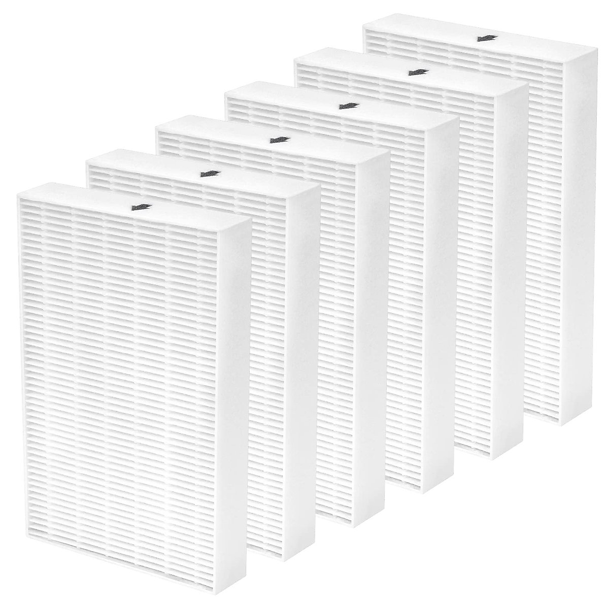 HPA300 HEPA Filter R for Honeywell Air Purifier Filter Replacement HPA200, HPA100, HPA090, HPA5300 Series Models, Fits for Honeywell Filter R, Replaces No. HRF-R1 HRF-R2 HRF-R3, 6 Pack