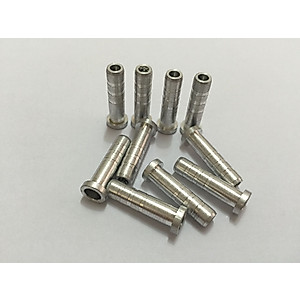 JIEXI HWYP Archery Arrow Inserts Arrow Connectors for ID 6.0mm Arrow Pack of 50
