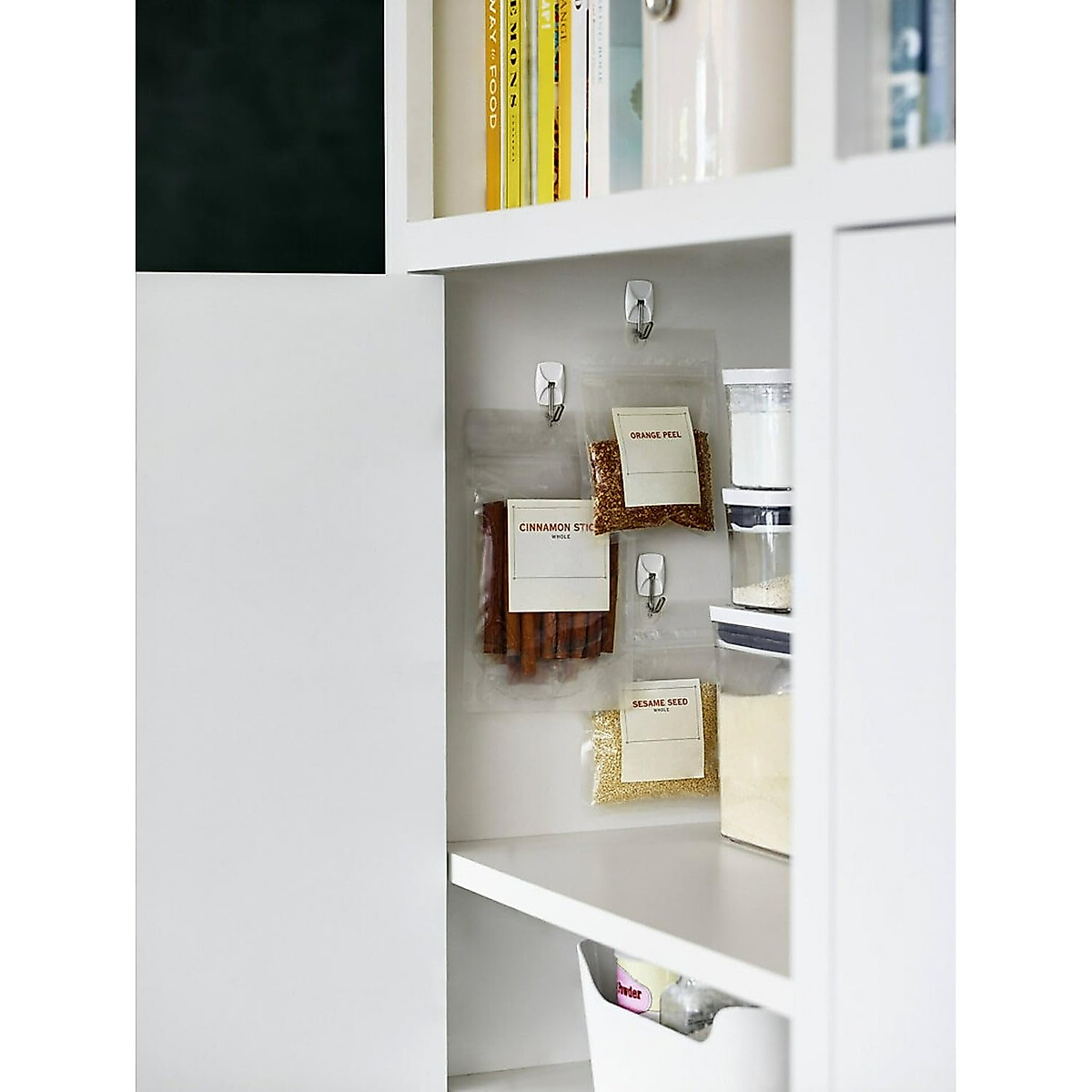 Command Small Wire Hooks, White, 22 Hooks/Pack (17067-22NA)