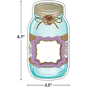 Teacher Created Resources Shabby Chic Mason Jars Accents (77191)
