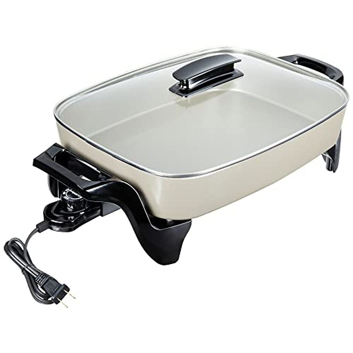 Presto, Grey Ceramic 06856" Electric Skillet, 16"