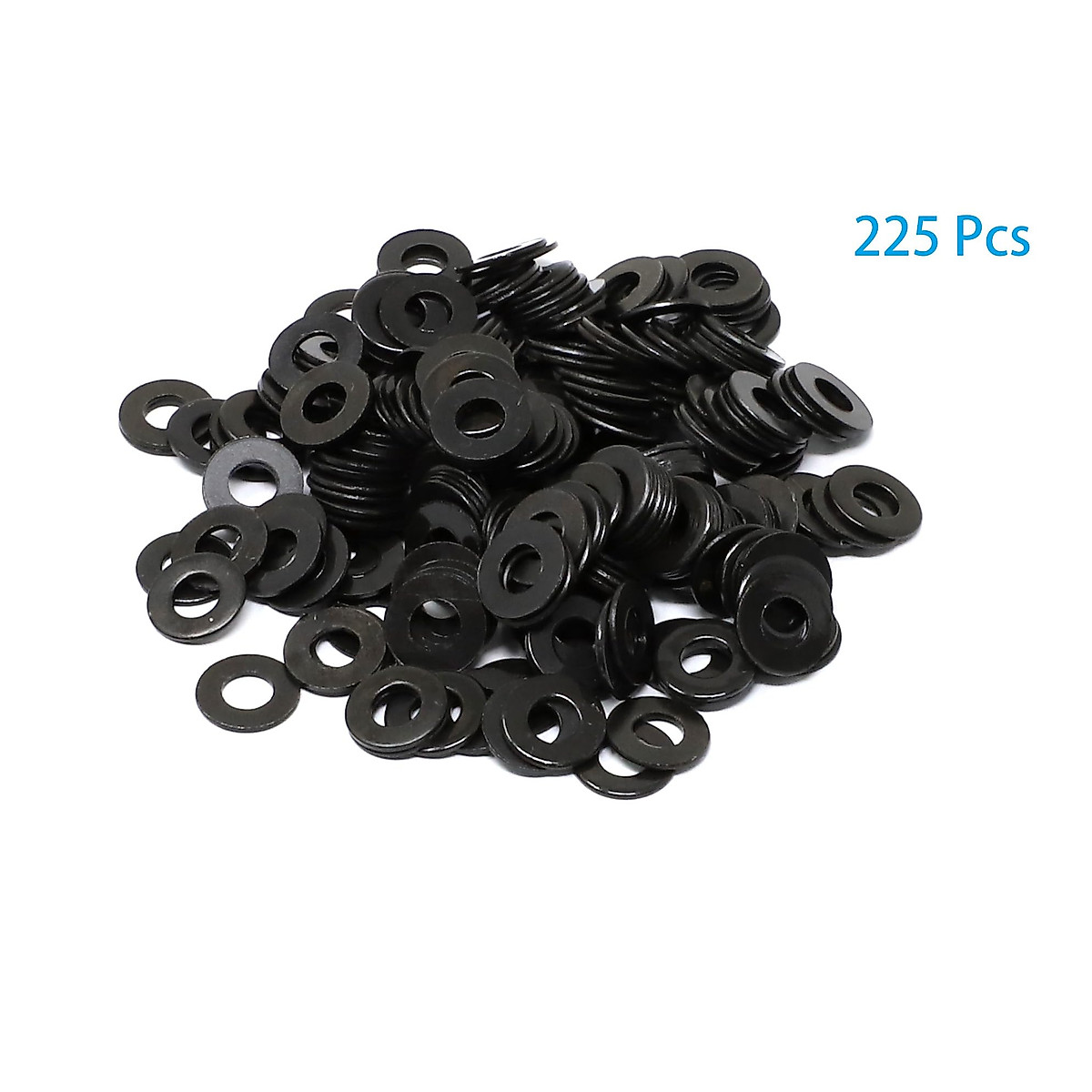 iexcell 675 Pcs M4 x 6/8/10/12/16/20/25/30/35/40 Alloy Steel 10.9 Grade Hex Socket Button Head Cap Screws Bolts Nuts Washers Assortment Kit, Black Oxide Finish