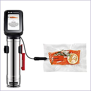 Breville Polyscience HydroPro Plus Sous Vide Immersion Circulator, 1450 Watt, Bluetooth, Stainless, CSV750PSS1BUC1