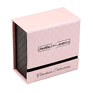 Cherished Moments Sterling Silver Key to my Heart Pendant Necklace with Heart Shaped CZ 16-18"