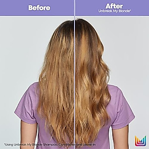 Matrix Unbreak My Blonde Strengthening Conditioner | Repairs and Adds Softness and Shine | For Damaged, Lightened and Over Processed Hair | Sulfate-Free |Packaging May Vary | 10.1 Fl. Oz. | Vegan