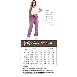 Grey Sweatpants for Women Cinch Bottom College Sweatpants Outfits Drawstring Active High Waisted Sporty Gym Athletic Fit Jogger Baggy Lounge Pants with Pockets Gray S