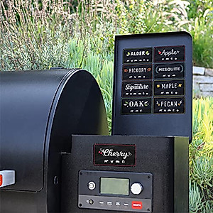 BBQ Pellet Flavor Tags: Magnetic Labels for Grills & Smokers
