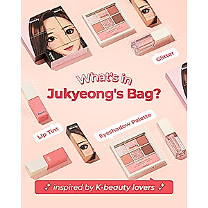 AMTS Webtoon True Beauty - 01 Some Love | Liquid Pink Gold Chunky Glitter Eyeshadow | Highlighter, K-Drama Korean Makeup, Highly Pigmented, Long Lasting Shimmer