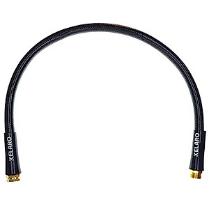 Kelaro Garden Lead-in Hose Extension 5/8" x 3 Ft - Heavy Duty and Flexible with Male to Female Connections